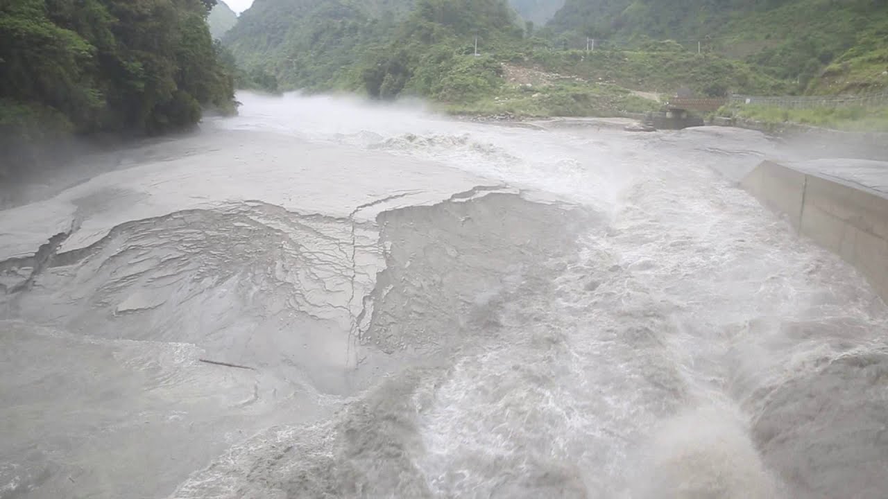Upper Marsyangdi A Hydropower Station-Flushing - YouTube