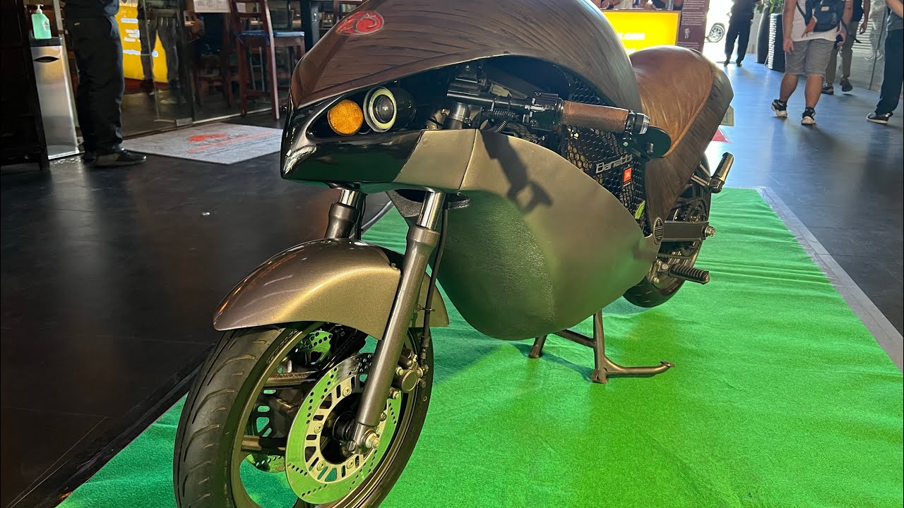 Banatti Green Falcon - Bamboo Concept Filipino made electric motorcycle ...