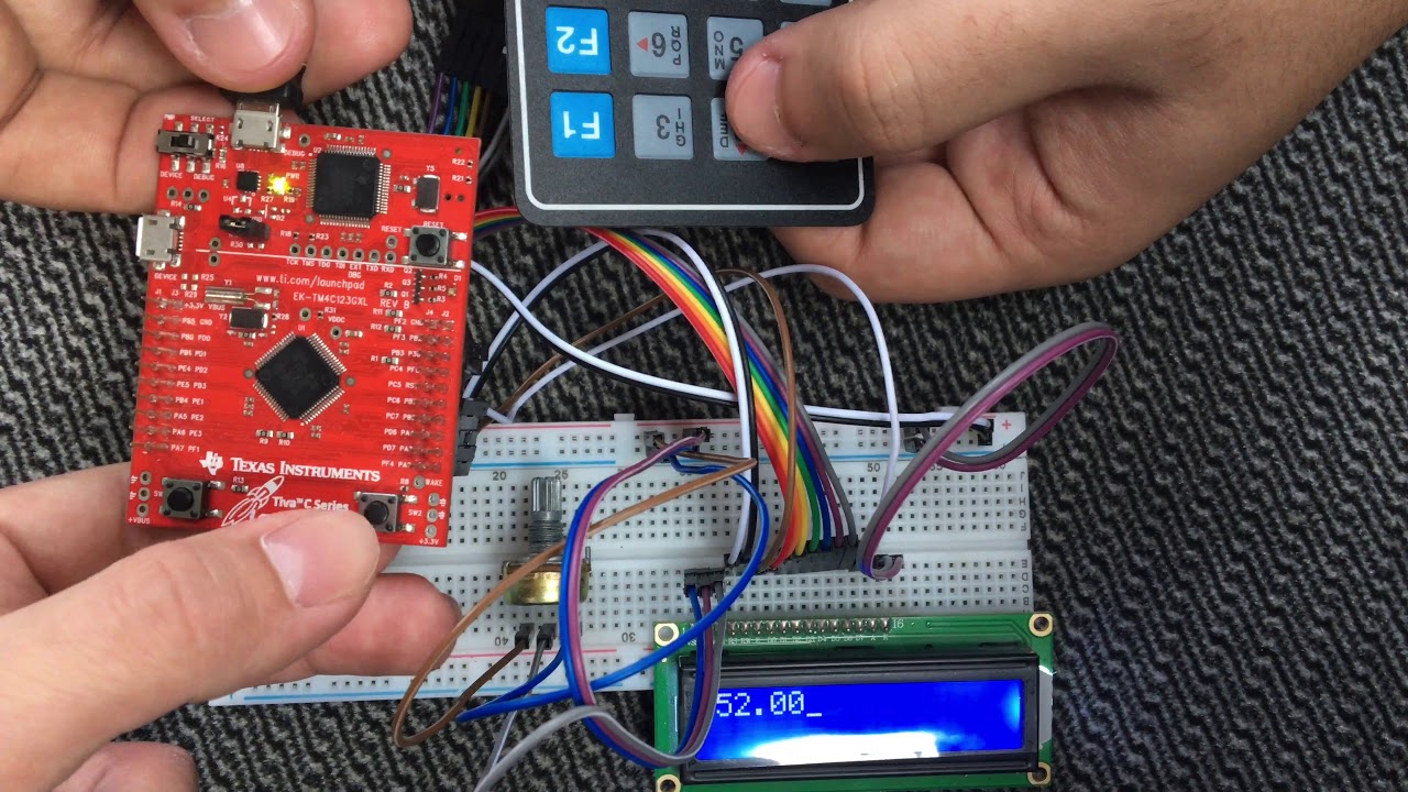 Tiva-C micowave simulation - YouTube