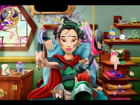 Mulan Hospital Recovery ♥ Disney Princess Doctor Games for Kids - YouTube