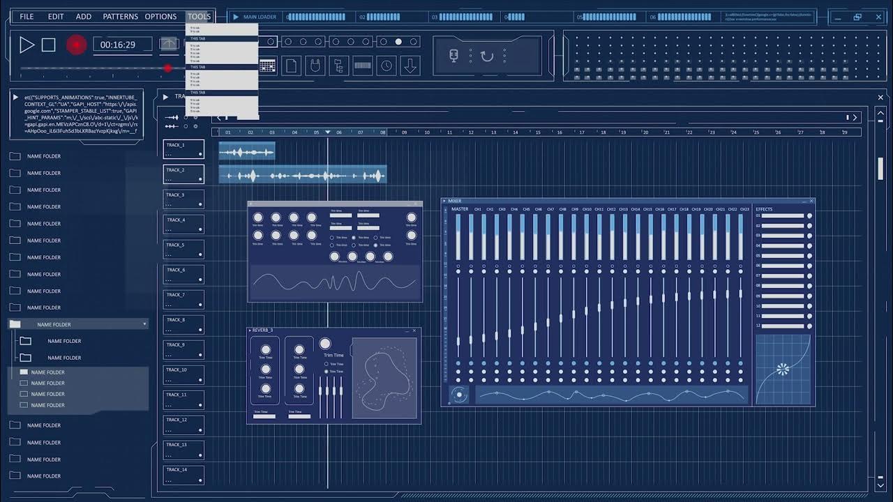 Futuristic OS Hud UI Animation - After Effects Template No Copyright-27 - YouTube