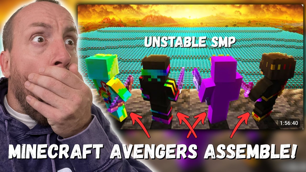 MINECRAFT AVENGERS ASSEMBLE!!! Spoke 4 Minecraft Pros VS 2500 Players ...