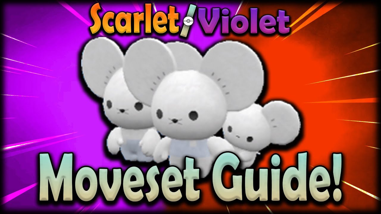 How to use Maushold! Maushold Moveset Guide! Pokemon Scarlet and Violet ...