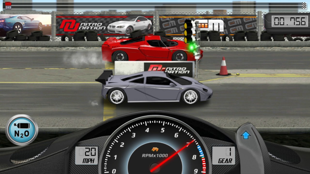 Drag racing CM f1 tune - YouTube