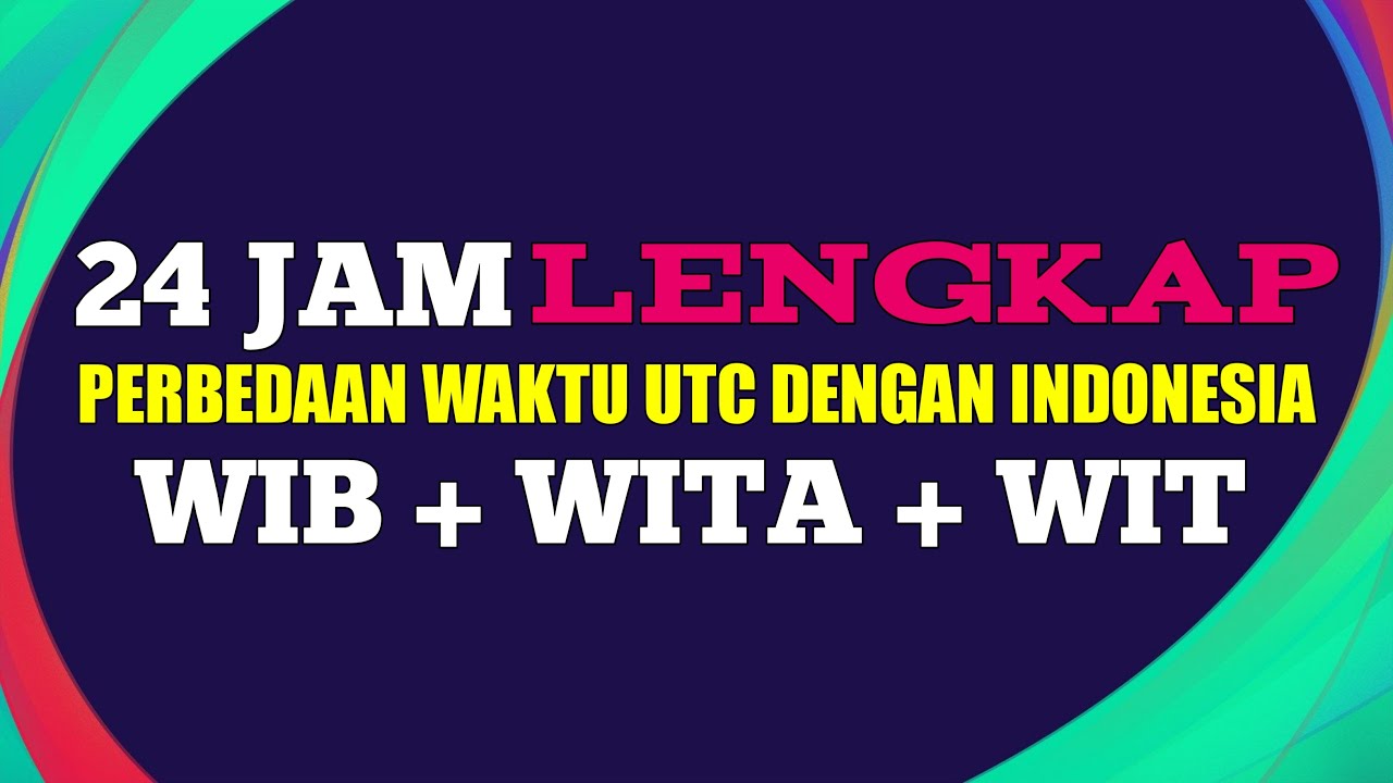 PERBEDAAN WAKTU UTC DENGAN INDONESIA PES MOBILE YouTube