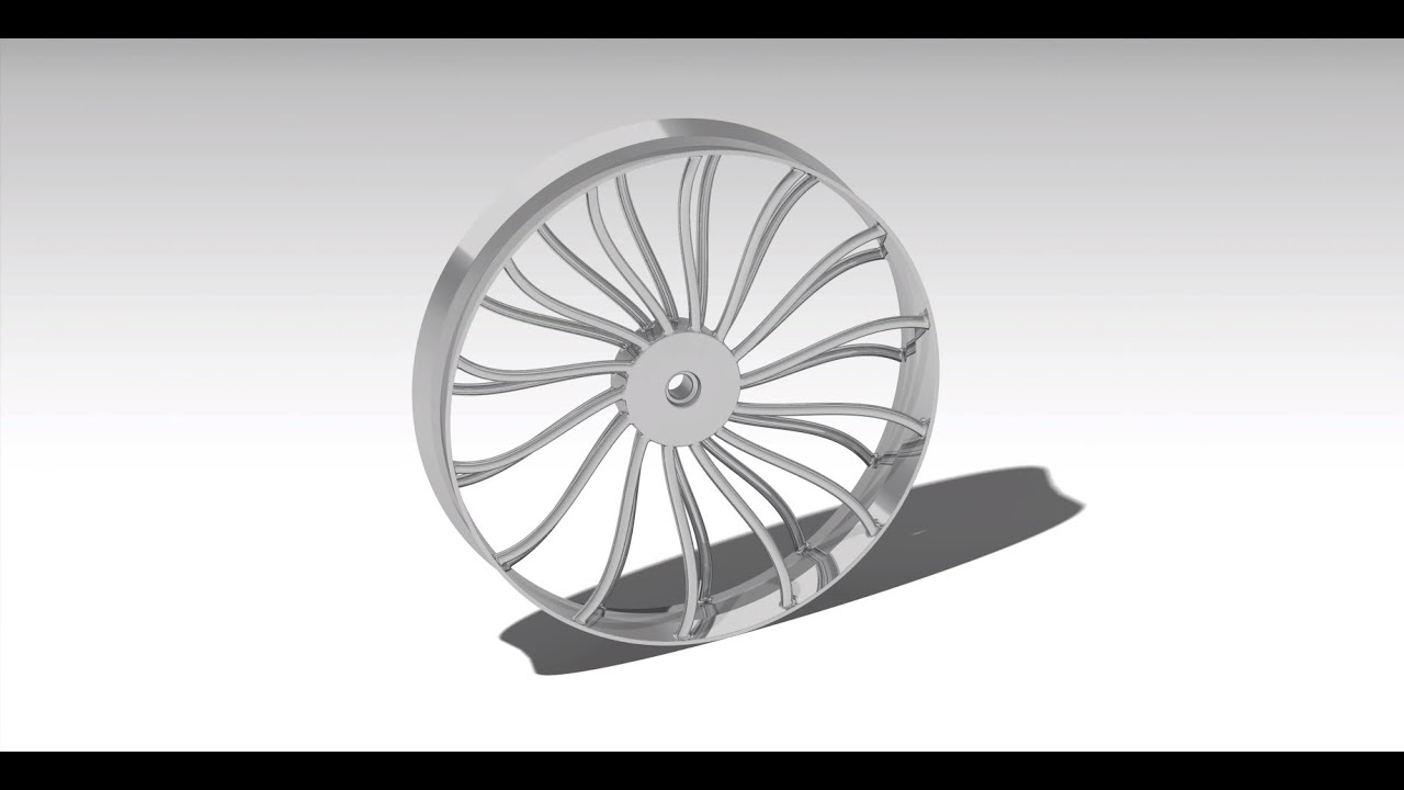 CATIA V5 Lets design a wheel - YouTube