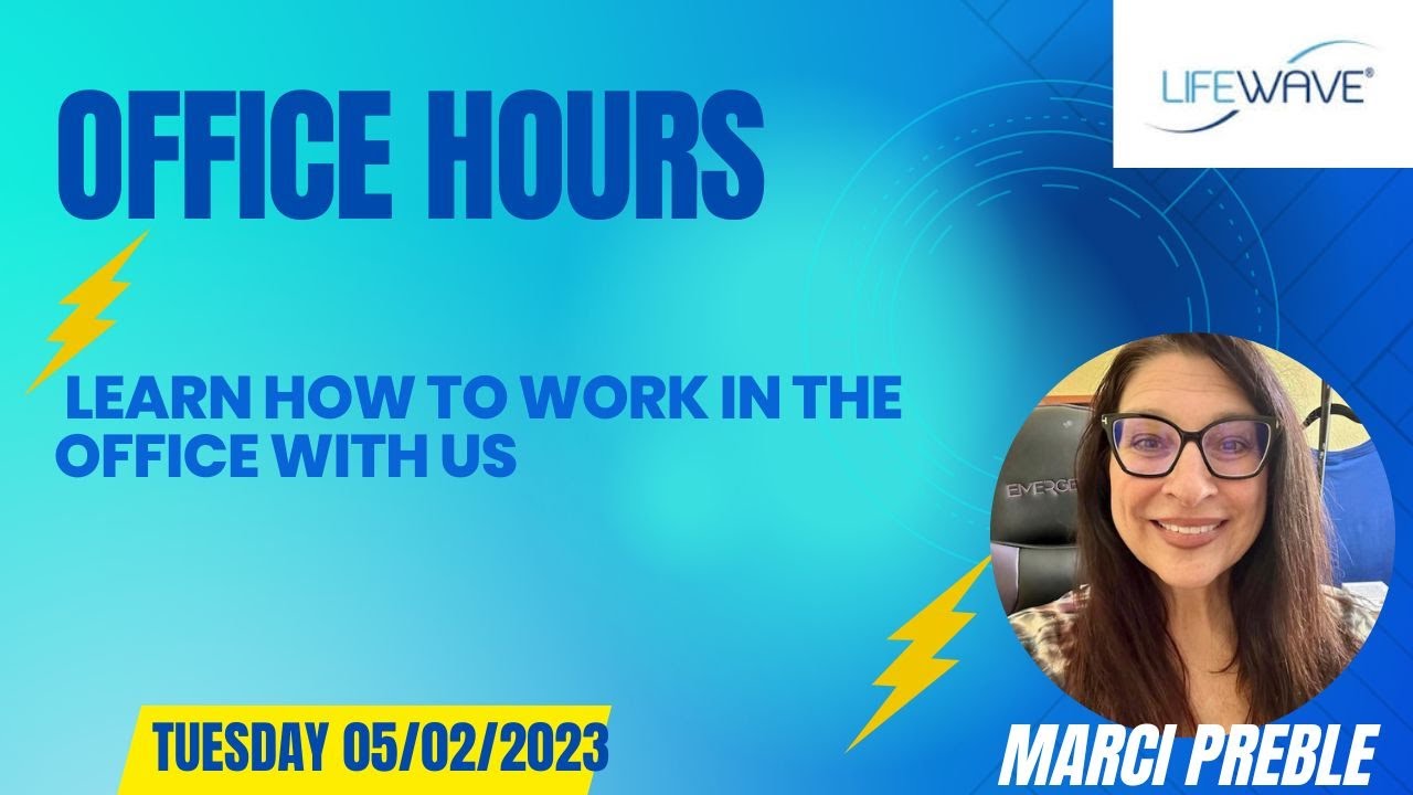 Lifewave X39Team Learn How To Work In The Office - YouTube