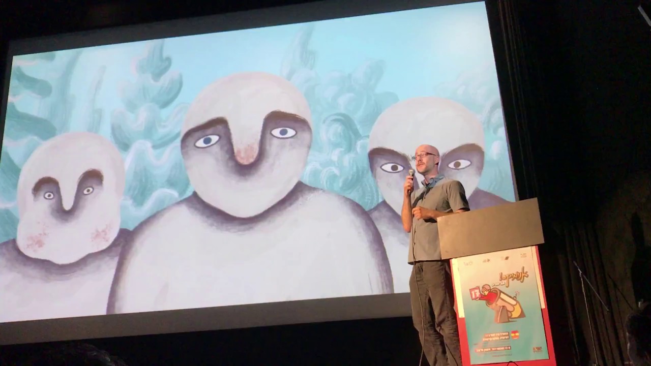 David Olimpio Performs "Wiggly Monster" Live, with Animation by Efrat Dahan - YouTube