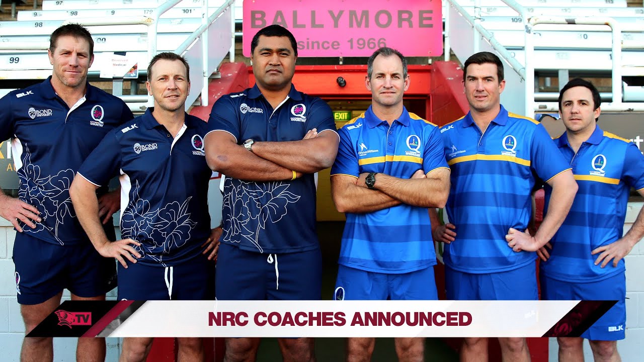 Queensland NRC coaches announced - YouTube