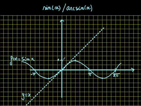 définition arcsin(x) - YouTube