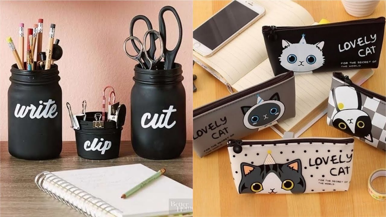 Easy DIY School Supplies! Cheap DIY Crafts for Back to School - YouTube