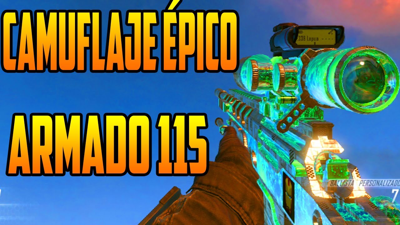 Black Ops 2: ¡¡ El Camuflaje Más Épico !! (Armado 115) - YouTube