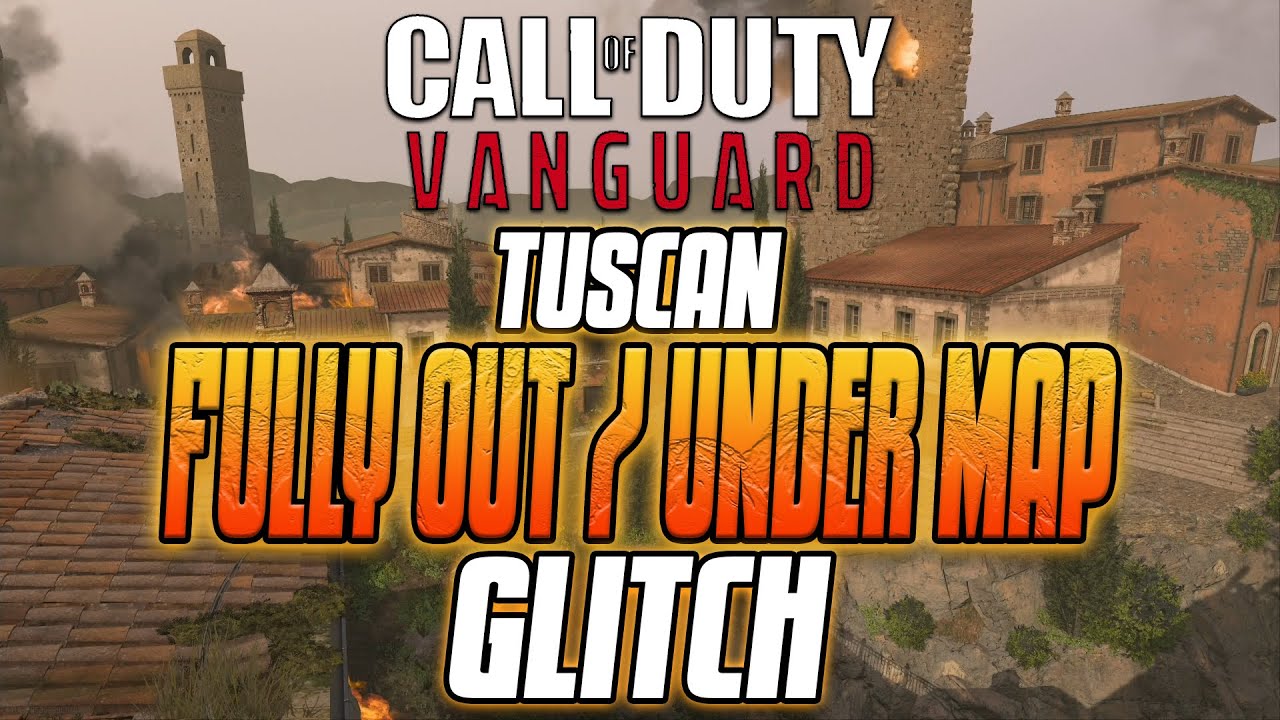 *NEW* Fully Out/Under Map "GOD MODE" Glitch On Tuscan - COD: Vanguard ...