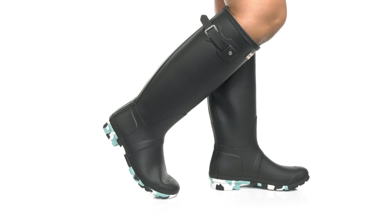 Hunter Original Tall Color Splash Boot SKU: 9797907 - YouTube