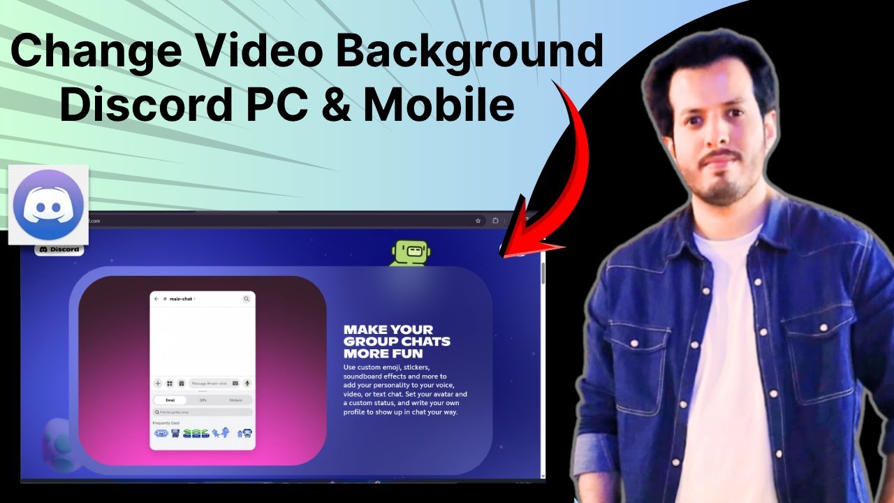 How To Change Discord Video Background (PC & Mobile) – Custom & Blur Background Tutorial - YouTube