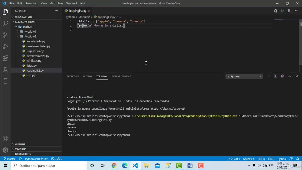 28 Recorriendo Listas con un Bucle for en Python: ¡Domina la Iteración ...