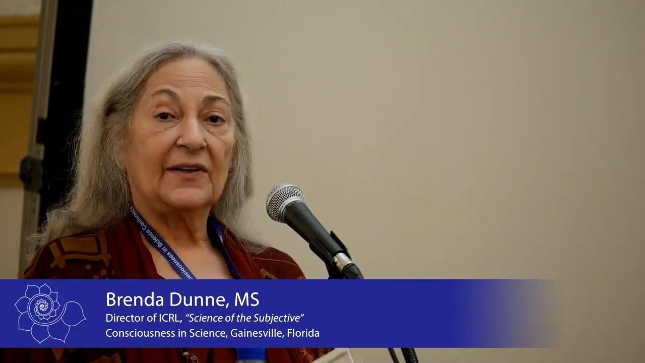 Science of the Subjective (Brenda Dunne, MS) - YouTube