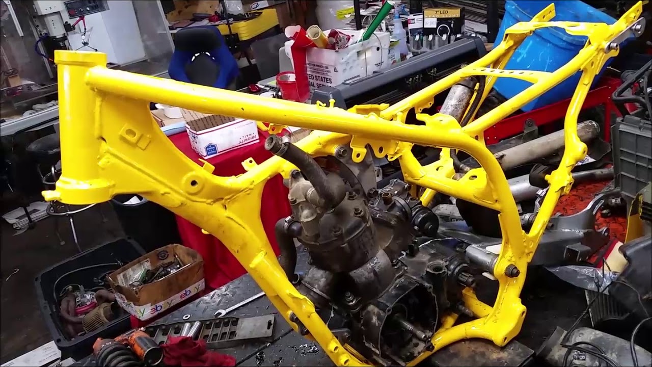 1985 Yamaha TRI-Z 250 Restoration - YouTube