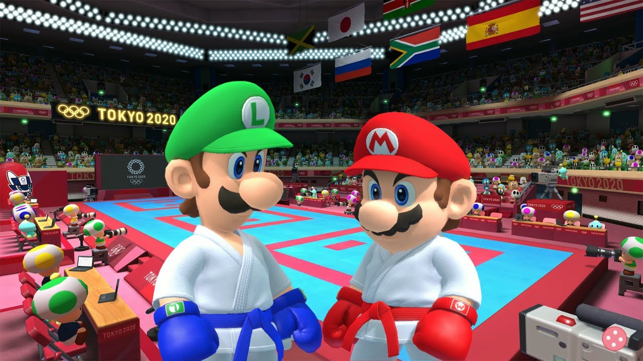 Mario & Sonic At The Olympic Games Tokyo 2020 Karate Hard Gameplay ...