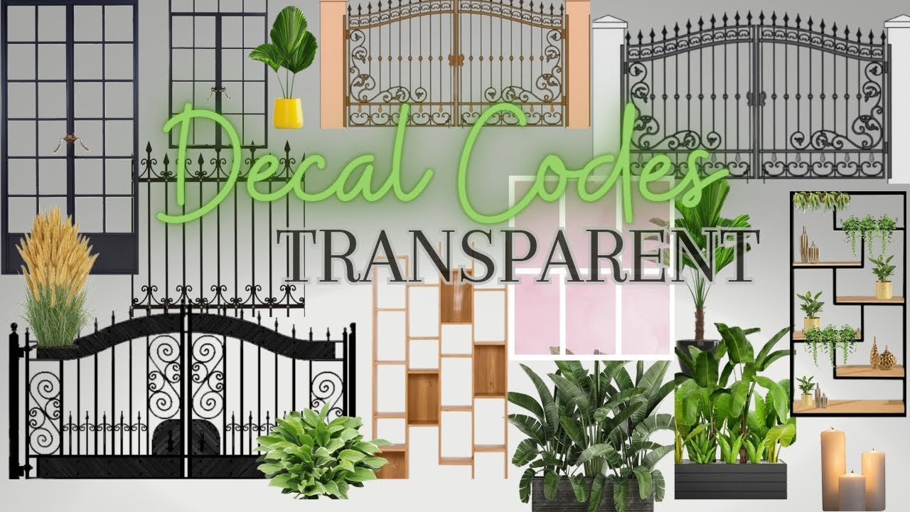 Decal Codes Transparent / WORK AT A PIZZA PLACE ROBLOX - YouTube