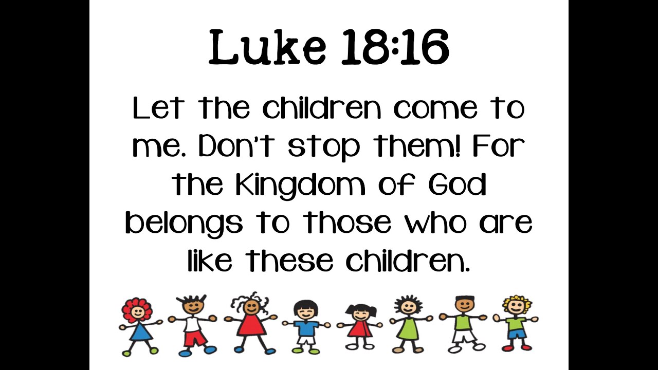 Luke 18 16 And Motions YouTube