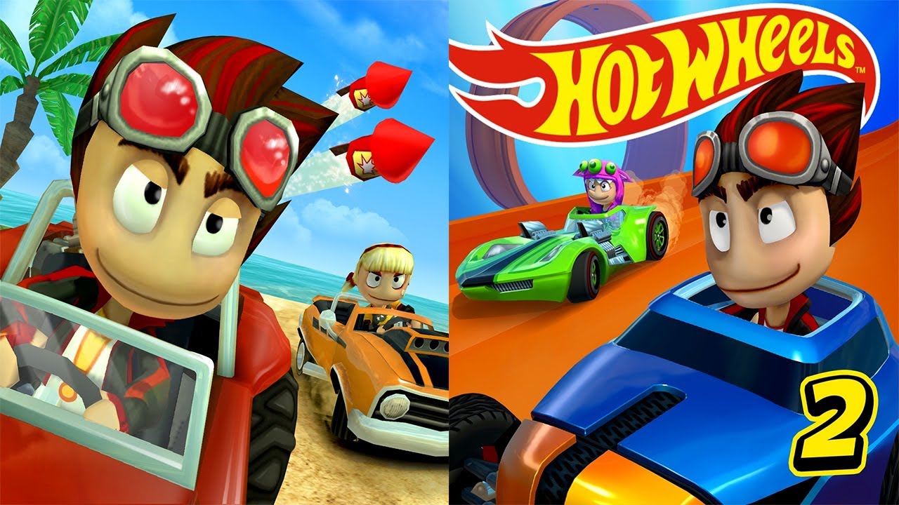 BB Racing 1 vs BB Racing 2 - Beach Buggy Racing 2 Hot Wheels 2022 - YouTube