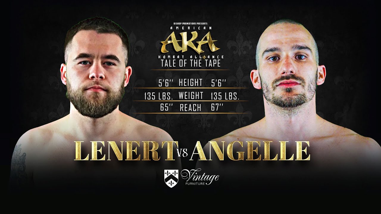 AKA 36 Bout 8 Daniel Angelle vs Daniel Lenert - YouTube