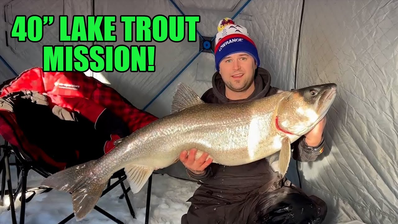 The Quest for a 40" Lake Trout on Athapapuskow - YouTube