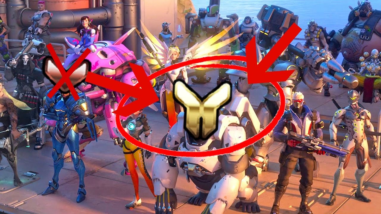 How To Be A Gold Ranked Player In Overwatch. - YouTube