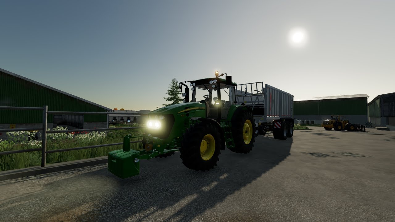 LET´S DRIVE|JOHN DEERE 7930|SILÁŽE|FS22|CZ/SK - YouTube