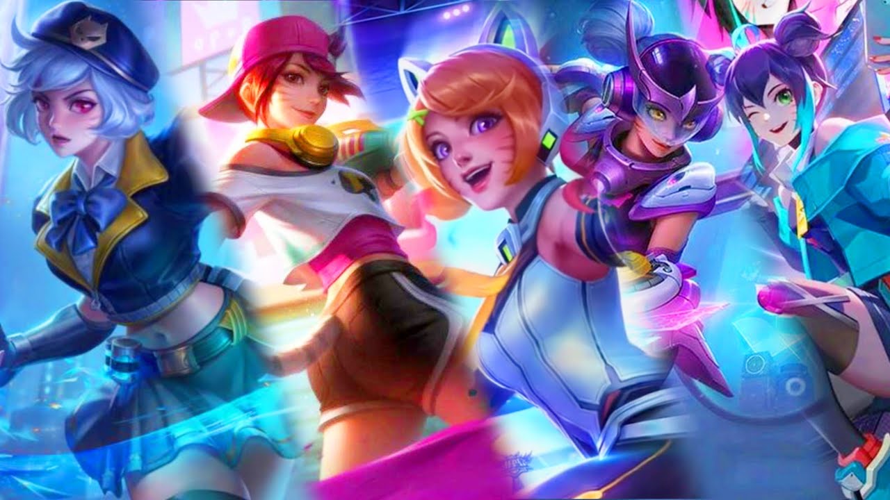 MLBB : Mod All Skin WanWan - Jin MOBA - YouTube