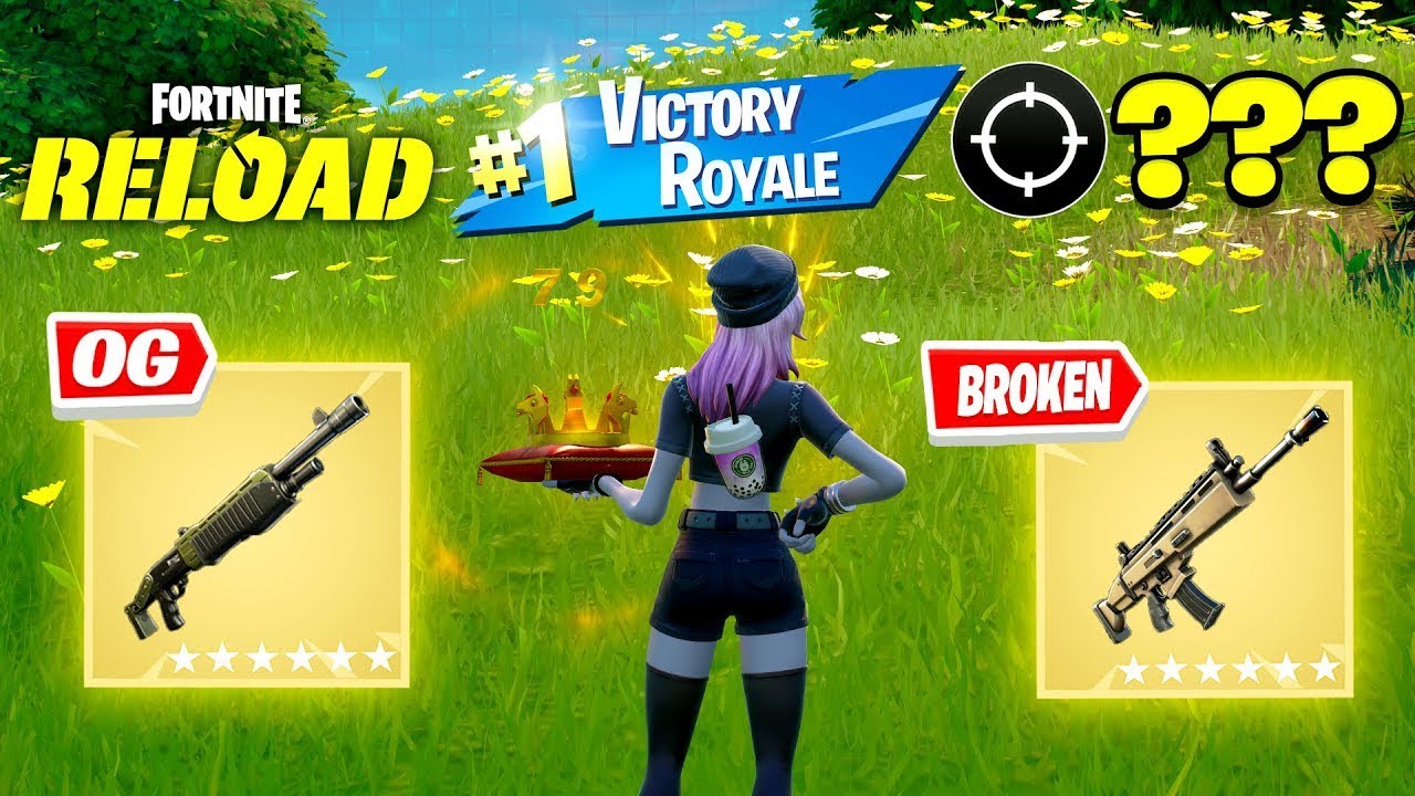 Reload victory Royale legendry pump shotgun - YouTube