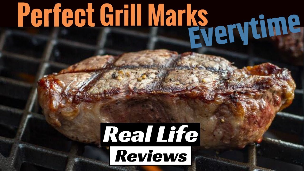 Perfect Grill Marks EVERY TIME! Weber Cross Hatch - Real Life Reviews ...