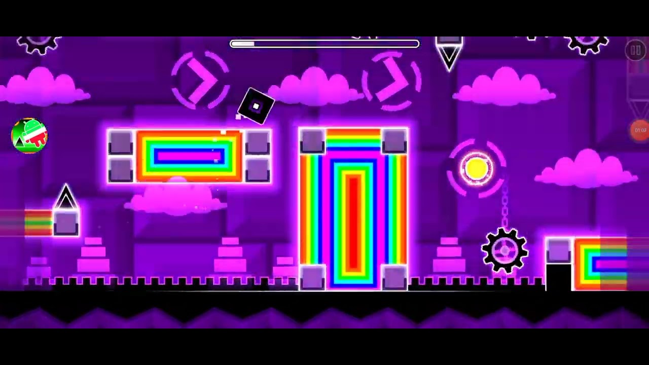 Geometry Dash Rainbow Adventure Youtube