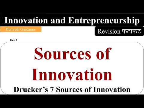 sources of Innovation, Drucker 7 sources of innovation, innovation and ...