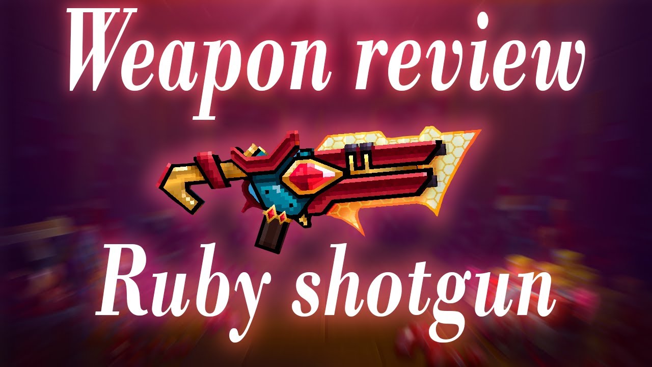 Pixel Gun 3D | NEW Ruby Shotgun Weapon Review - YouTube