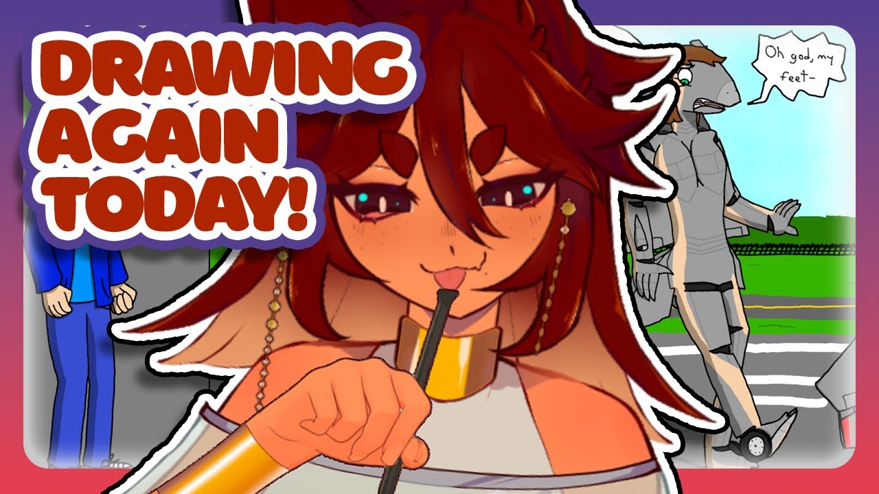 【DRAW WITH ME!】did you remember to do your artreps today🫵 - YouTube