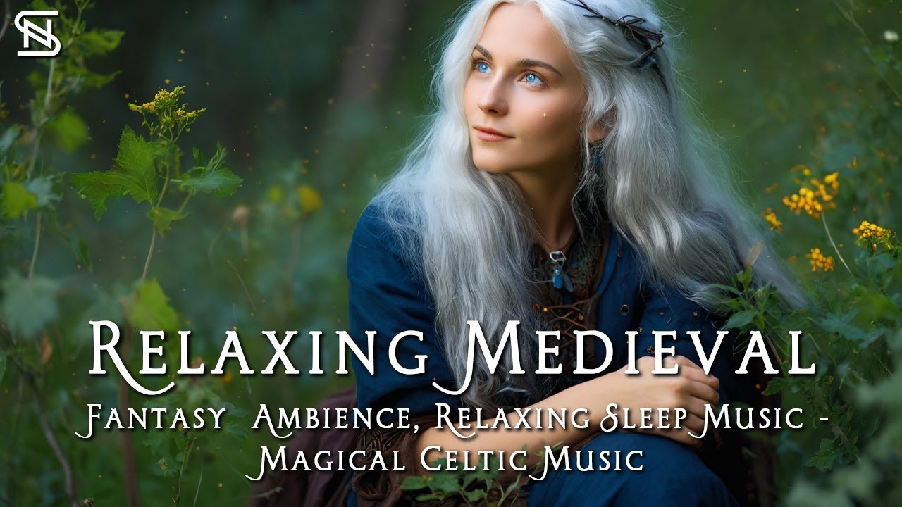 Relaxing Medieval - 🌙 Fantasy Ambience 🌿Relaxing Sleep Music Magical ...