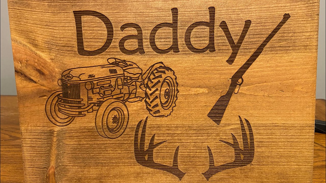 Custom Engraved Personalized Wood Signs - YouTube