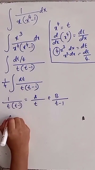 Indefinite Integration of the rational functions.#calculus #shorts - YouTube