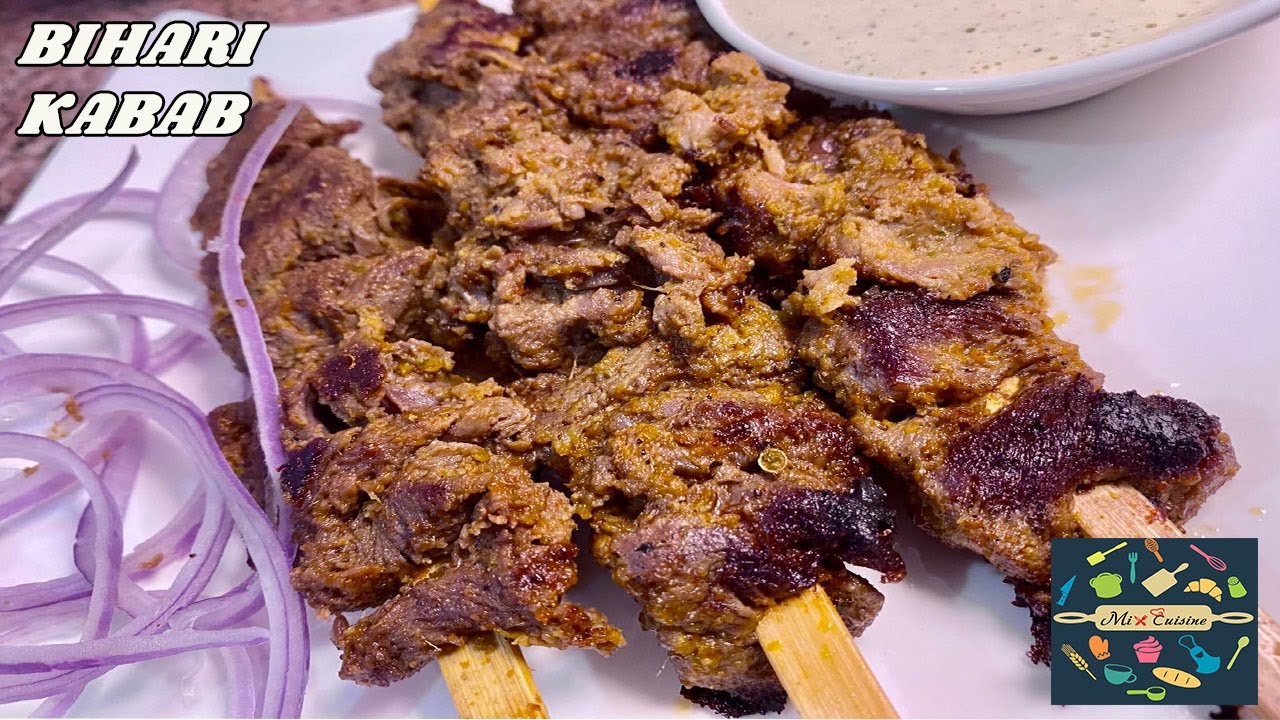 How To Make Bihari Kabab | Bihari Botti Restaurant Style Recipe by Chef ...