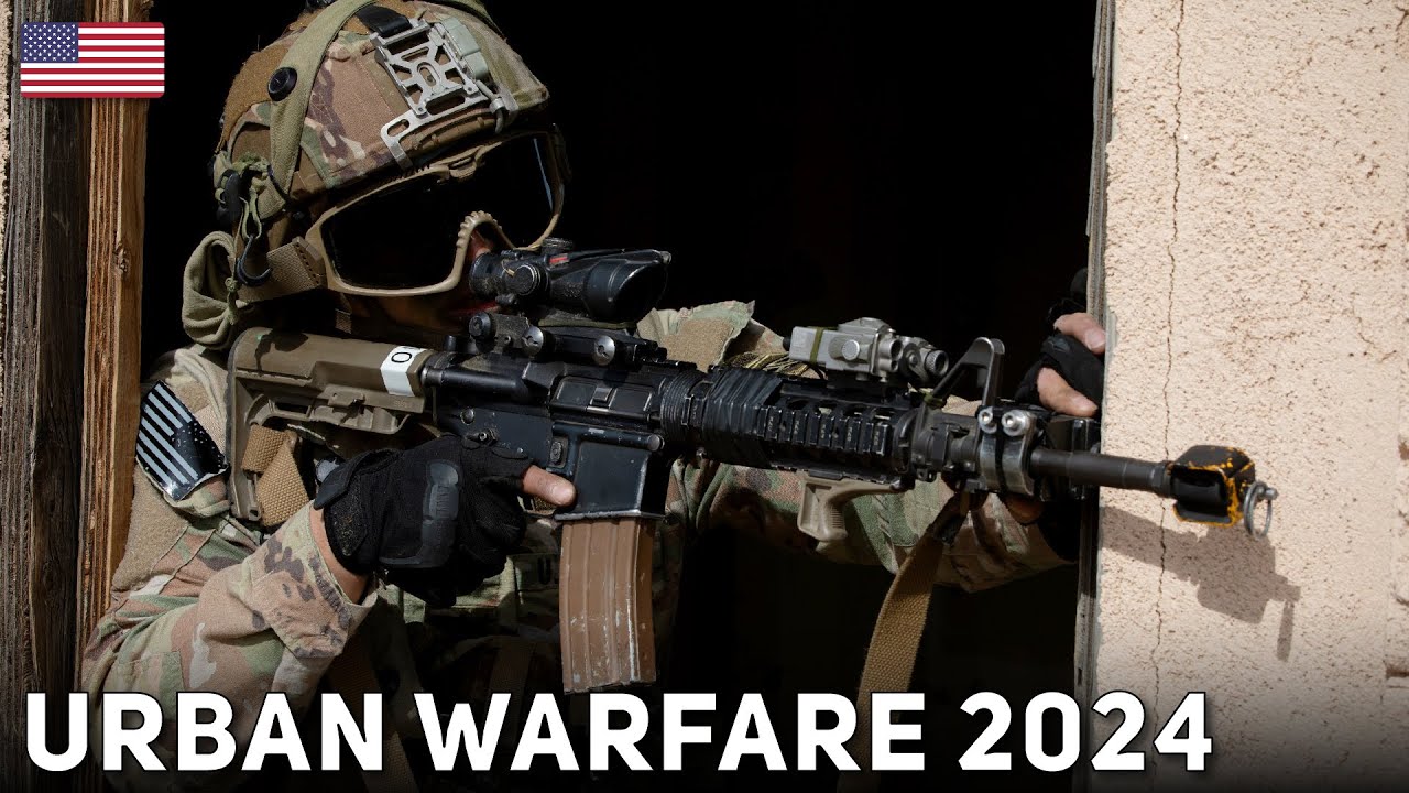 U.S. Army Urban Warfare Drills with Human Machine Integration ...