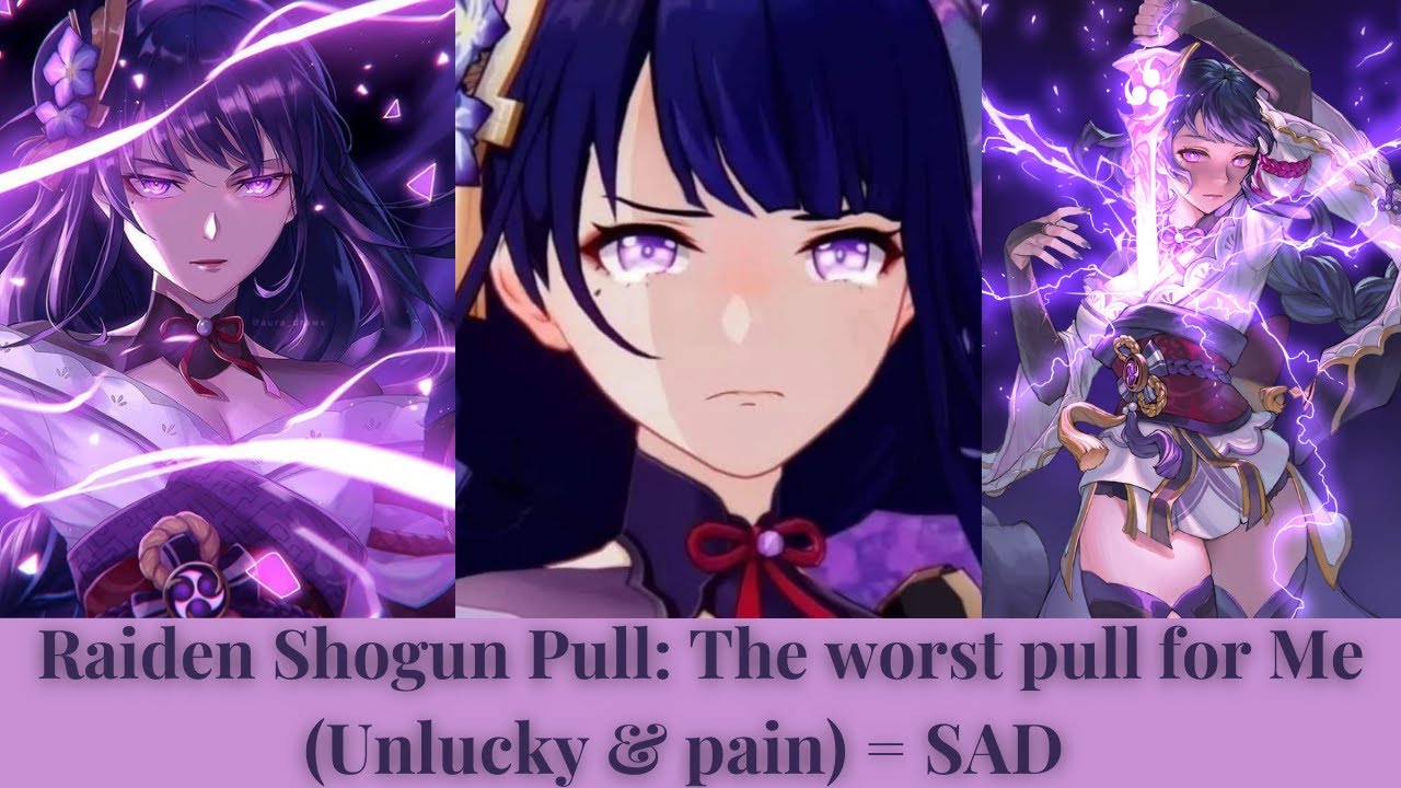 Raiden Shogun (Baal) Pull / Wish : The worst pull in my genshin gacha ...