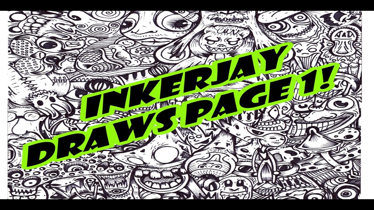 Inkerjay Draws Page 1 - YouTube