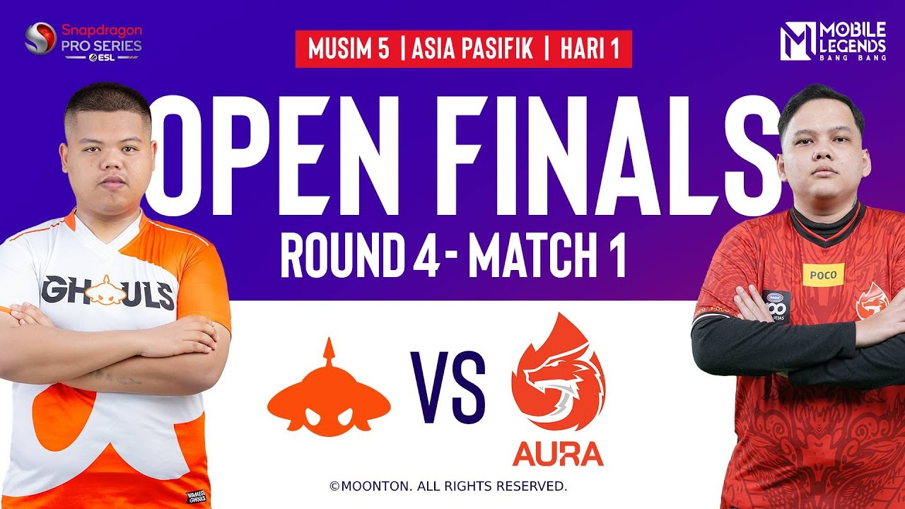 AURA ESPORTS vs BURMESE GHOULS | SPS Mobile Open Finals | MLBB | Musim ...