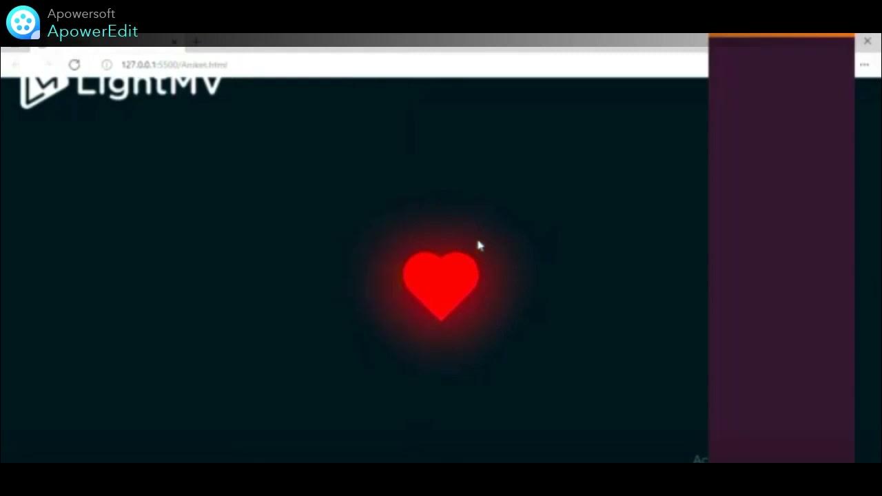 Making a beating heart using html & CSS - YouTube