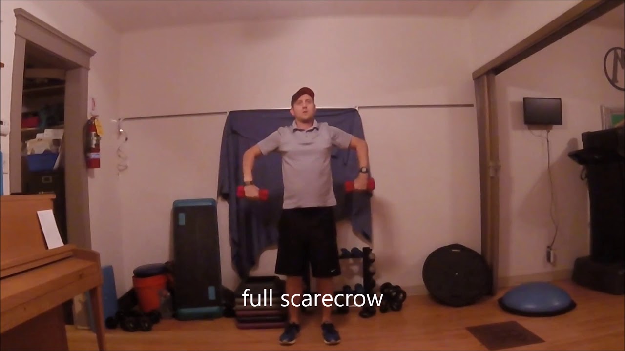 Scarecrows (Shoulder Exercise) - YouTube