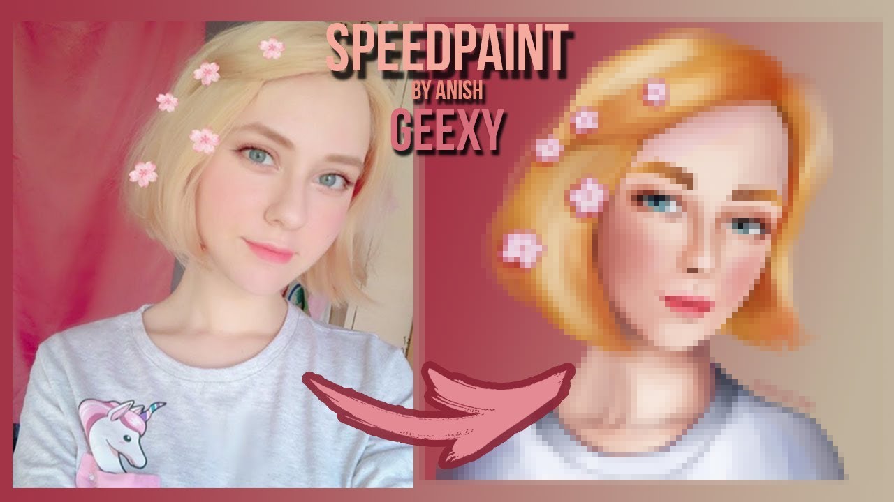 Geexy by Anish / Speedpaint / Спидпейнт / Art / арт - YouTube