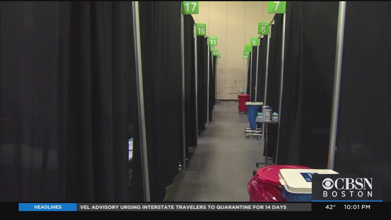Field Hospital To Reopen At DCU Center For COVID-19 Patients - YouTube