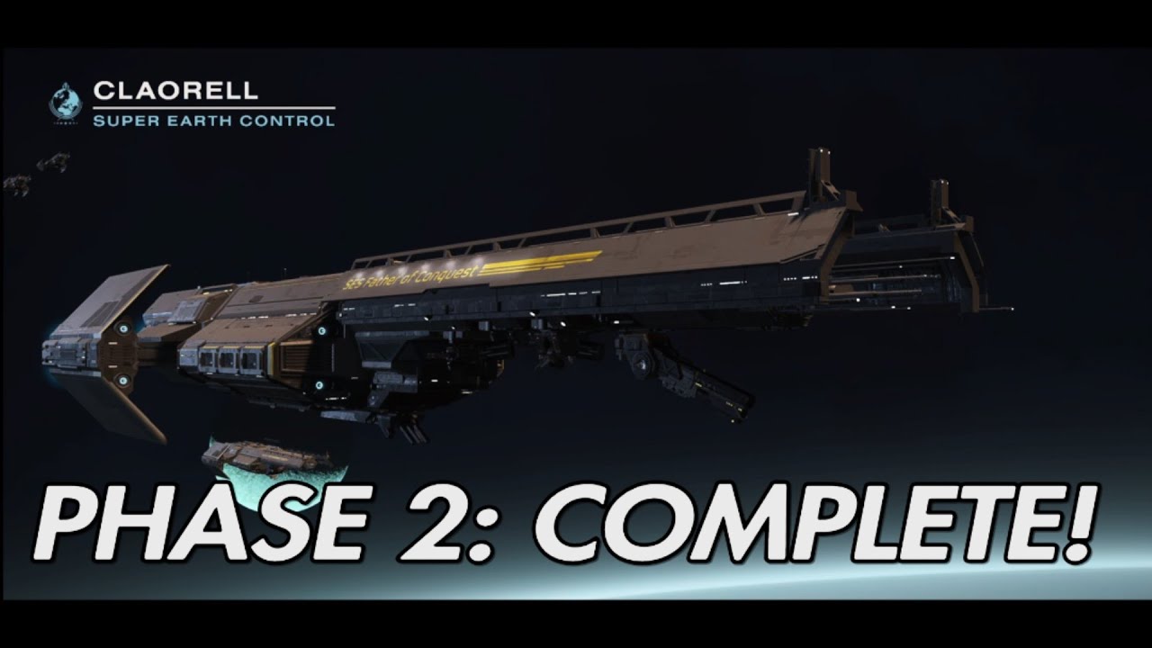 Helldivers 2 | PHASE 2 COMPLETE - YouTube